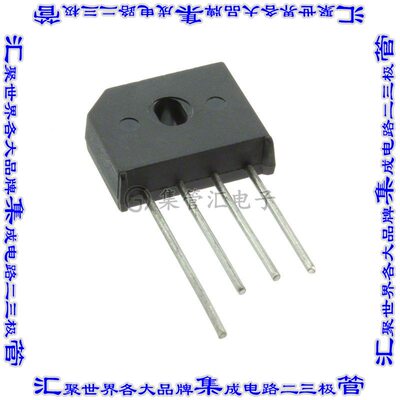 KBU6B 桥式整流器二极管 BRIDGE RECT 1PHASE 100V 6A KBU