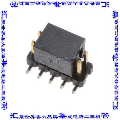 2842142-5 连接器接插件10P,2MM,BRK HDR,DRVT,SMD,0.1AU,T