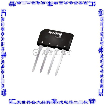 GBL410_T0_00601 桥式整流器二极管 GBL PACKAGE, 4A/1000V LOW V