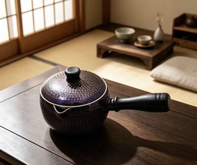 手工纯铜茶壶容量350毫升