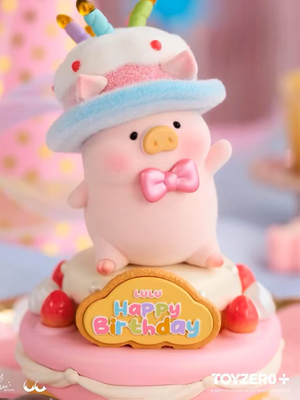 五周年lulu猪ul纪念生日蛋糕套组
