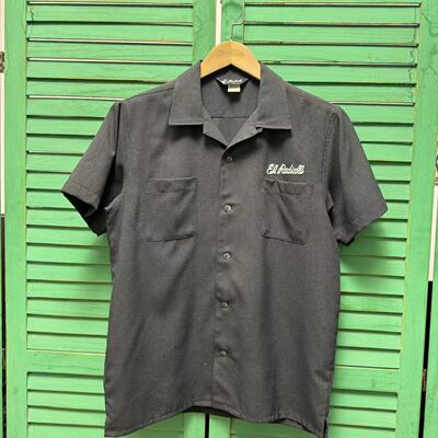 特价！日本制 EL radiall 工装 半袖衬衫 9新 涤纶纤维 L码