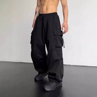 American Quick-drying Overalls Men's 2026 Parachute Pants Hi