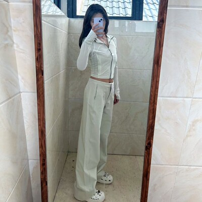 utilitech女士宽松款直筒休闲裤