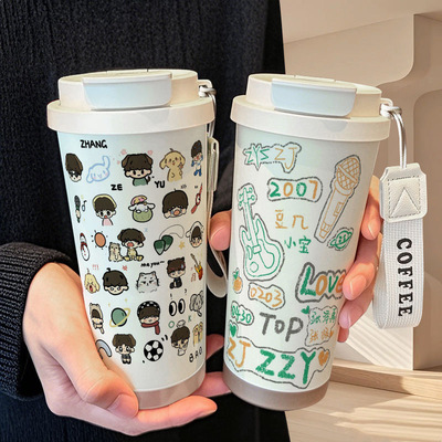 张泽禹张极属性保温杯手办周边高