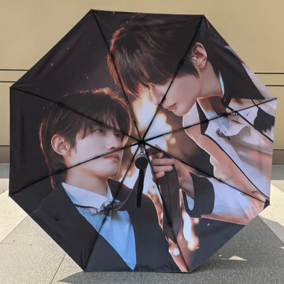 吾岸云熠澳门演唱会樊霄游书朗云旗郝熠然雨伞自动防晒晴雨两用伞