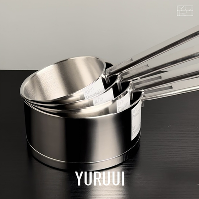 demeyere【单柄带盖奶锅】七层不锈钢锅1L/1.5L/2.2L/3L