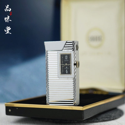 全新瑞士1950年SWANK诗韵机械表钟表时钟煤油古董打火机 收藏送礼