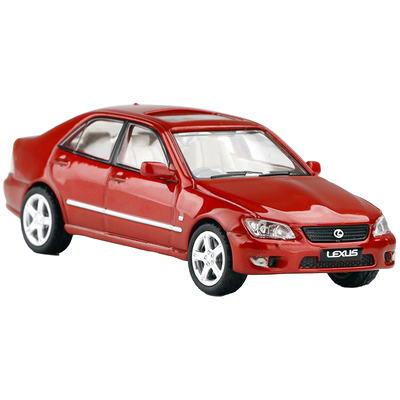 JKM 1:64 雷克萨斯 Lexus IS300 咬地鲨 合金汽车模型 金属车底