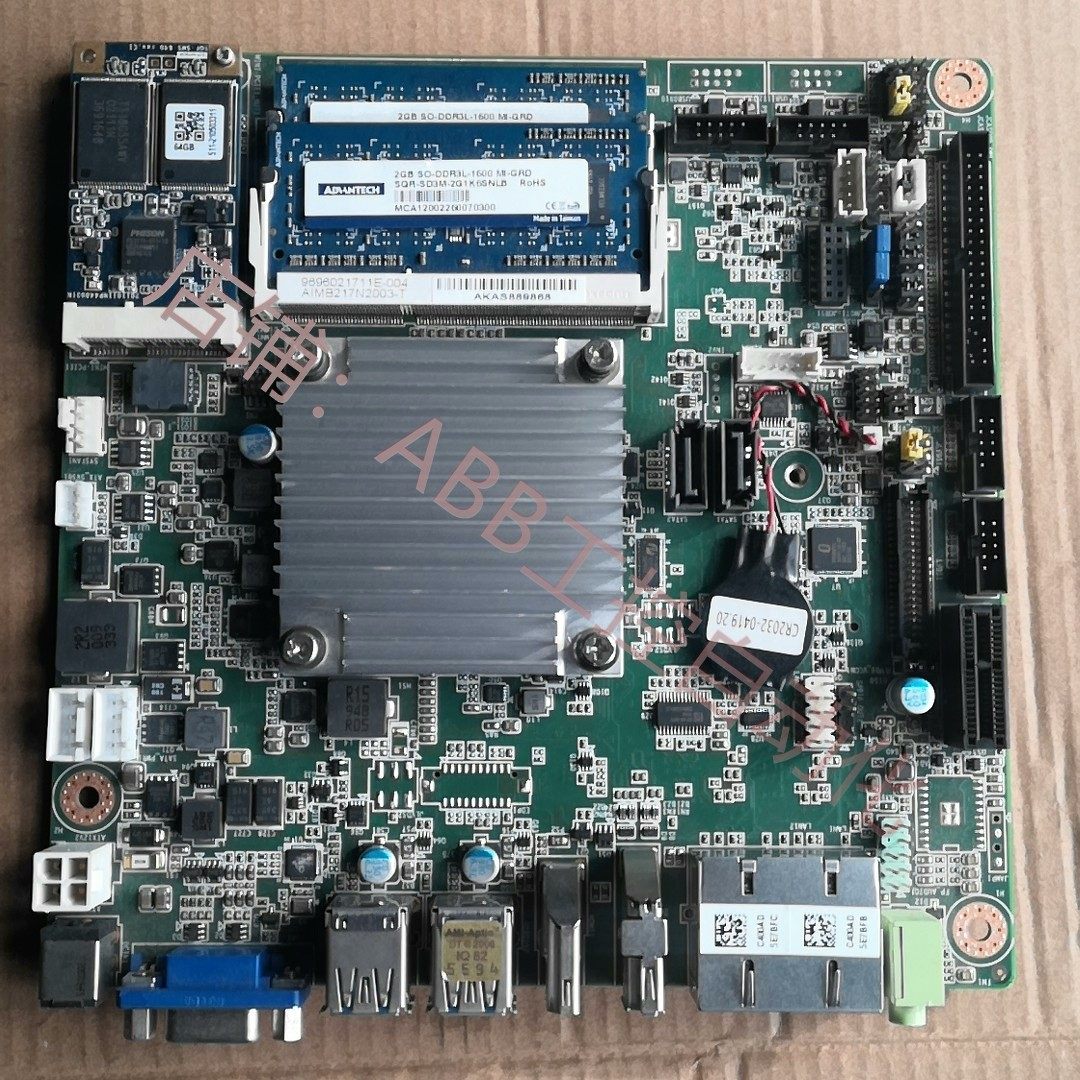 研华工控 AIMB-217 itx 17x17主板双内存插槽双千兆网口带两条2G_虎窝淘