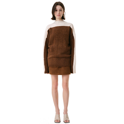 INSPIRE圆领套头针织毛衣