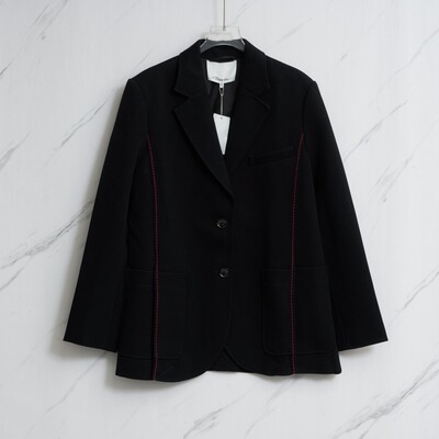 3．1Phillip Lim 日常通勤女士绗缝单排口休闲西服上衣银泰301596