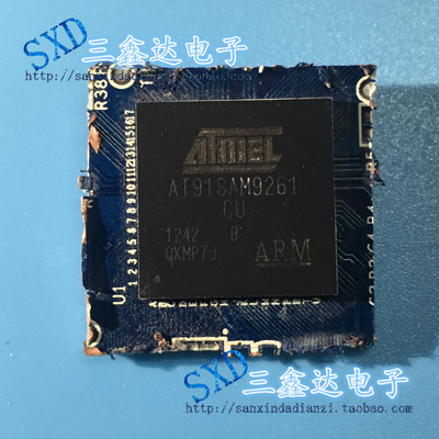 AT91SAM9261CU  AT91SAM9261进口原装拆机带板 贴片BGA 现货