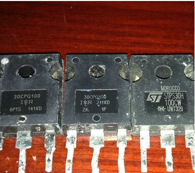 30CPQ100 STPS30H100CW 原装拆机原字 肖特基整流二极管