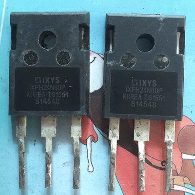 IXFH24N80P FH24N80P进口原装拆机N沟道场效应TO-247 800V 24A