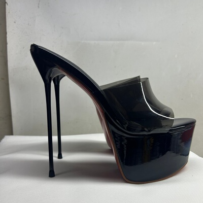Pointed Toe High Heels Women Stiletto Party Pumps 超高跟鞋16