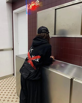 vibrate潮牌连帽卫衣男女同款