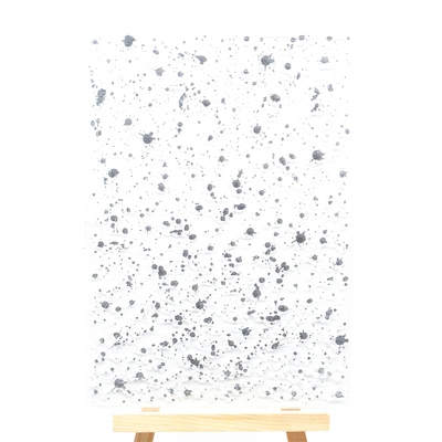 透明印章 scrapbook DIY相册卡片手帐橡皮章图章 雪花圆点背景