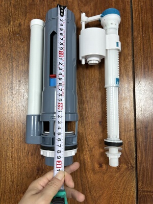 欧吉美 蹲便器冲水箱配件排水阀进水阀蹲坑冲水箱蹲厕配件全套装