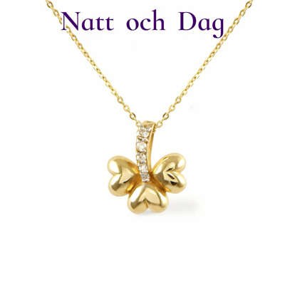 【Petit Trianon系列】Natt Och Dag三叶草轻奢项链女小众设计