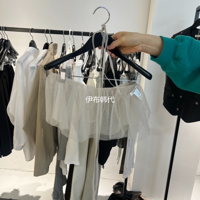 纯色层叠纱网屁帘半裙短裙裙遮