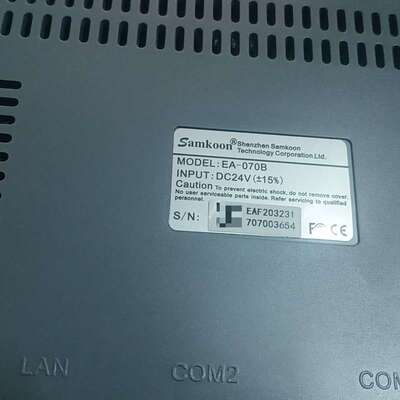 议价Samkoon EA-070B触摸屏，7寸工业，DC24V
