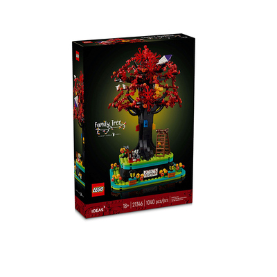 LEGO乐高创意系列21346家庭树男女益智儿童拼搭积木玩具生日礼物