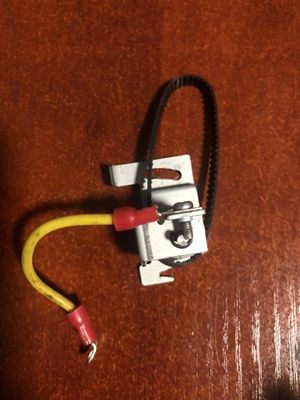 映美700k+字车皮带 FP8400KIII小皮带 色带驱动齿轮后连续进纸器