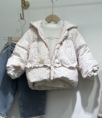 2025年新款新国标90白鸭绒羽绒服女孩中长款加绒加厚羽绒服