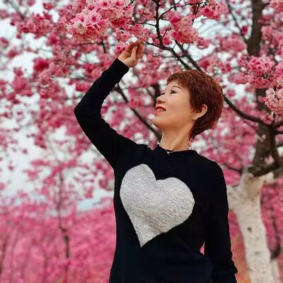 【小码特价清】外贸 女 十足美貌保暖趣味爱心 圆领针织毛衣A3461