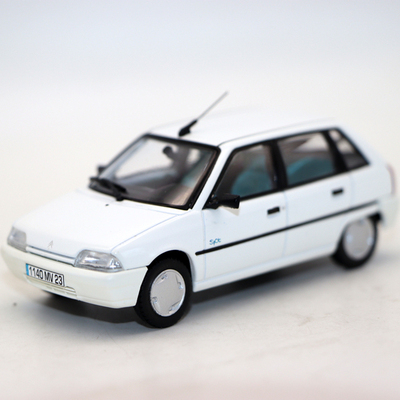 1/43 合金车 Citroen AX 雪铁龙 法系小钢炮汽车模型 摆件