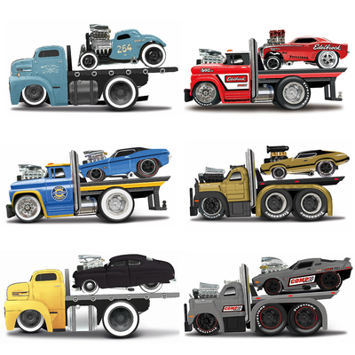 肌肉运输车汽车模型美驰图