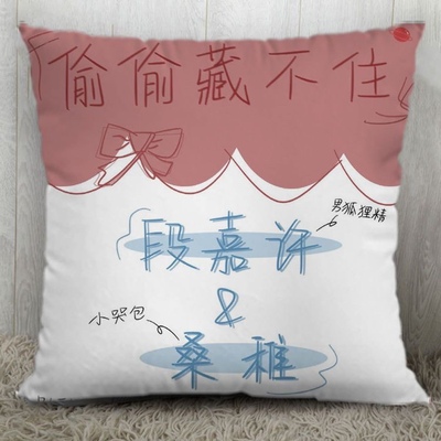 罗云熙照片生日礼物抱枕定制