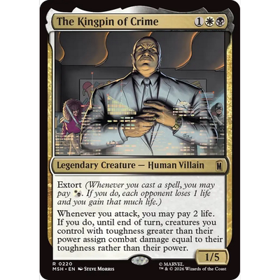 MSH 220 犯罪大王金并 The Kingpin of Crime 万智牌 闪 R