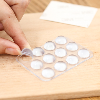 马桶盖防撞垫透明消音防护软胶垫