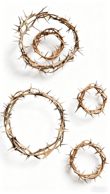 跨境Christmas Christian natural thorn crown荆棘王冠