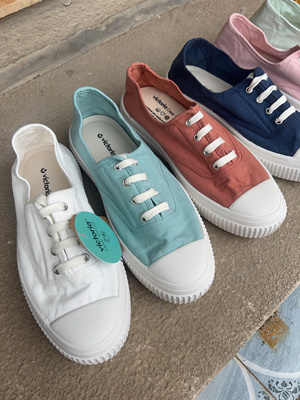 Victoria通勤松糕厚底夏透气单鞋