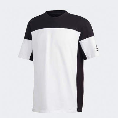 阿迪达斯夏季男子运动休闲短袖