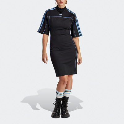阿迪达斯女子舒适运动紧身连衣裙