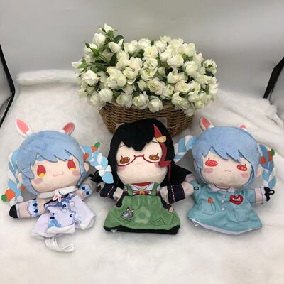 现货日单兔田佩克拉毛绒手偶