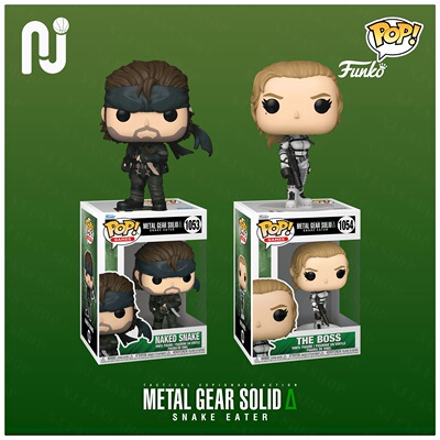 Funko Pop! Metal Gear 潜龙谍影 裸蛇 合金装备 大首领 公仔手办