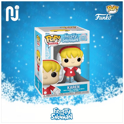 Funko Pop! Frosty the Snowman 卡伦 凯伦 动画影片公仔手办人偶