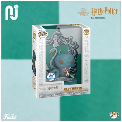 Funko Pop! Art Covers Slytherin 哈利波特 斯莱特林蛇 手办摆件