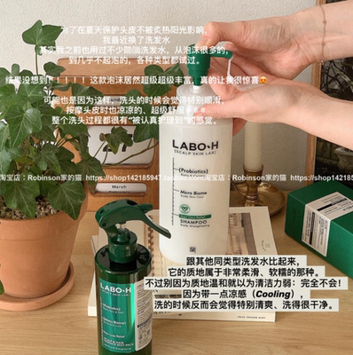 韩国LABO-H控油去屑蓬松洗发水
