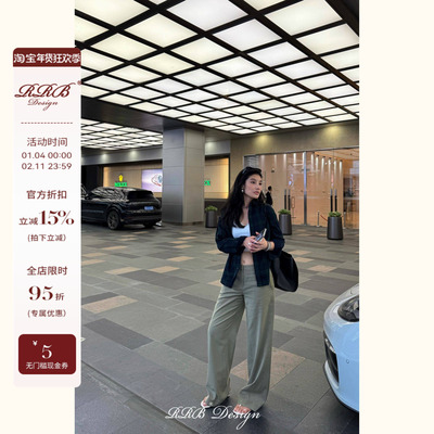 RRB100%水洗棉定染格纹长袖衬衫