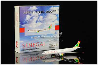 Senegal空客飞机模型仿真合金