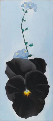 欧姬芙手绘复制品植物花卉装饰画