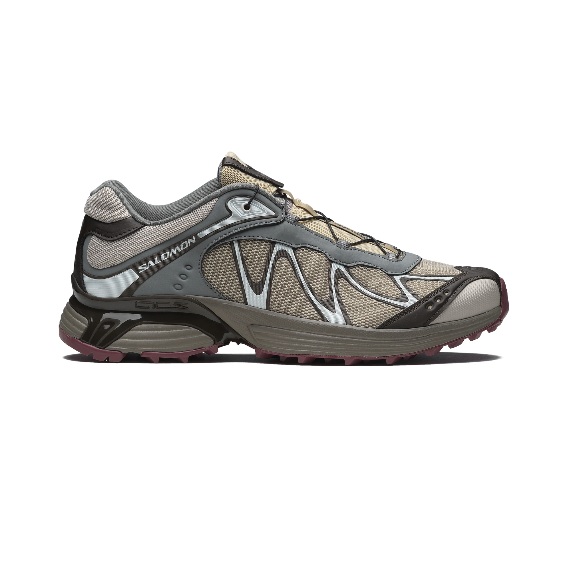 萨洛蒙 Salomon XT-Whisper 浅棕色 户外徒步登山越野跑山男女鞋