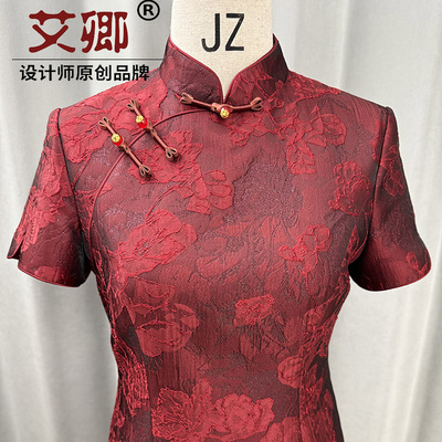 喜妈妈新款结婚妈妈装礼服