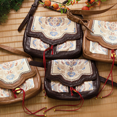 瞳莞汉服踏歌单肩挎包原创设计春秋精致百搭趣味汉服包包